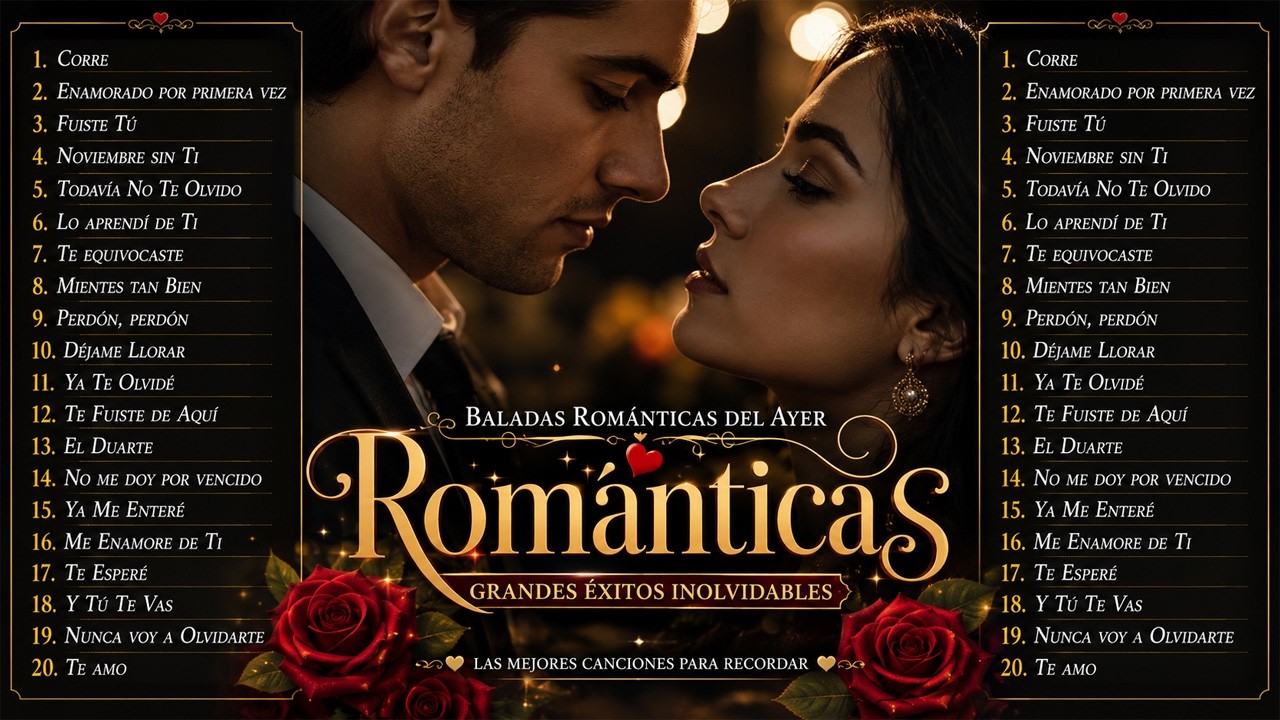 MÚSICA ROMÁNTICA EN ESPAÑOL - LAS MEJORES BALADAS PARA ENAMORADOS ...