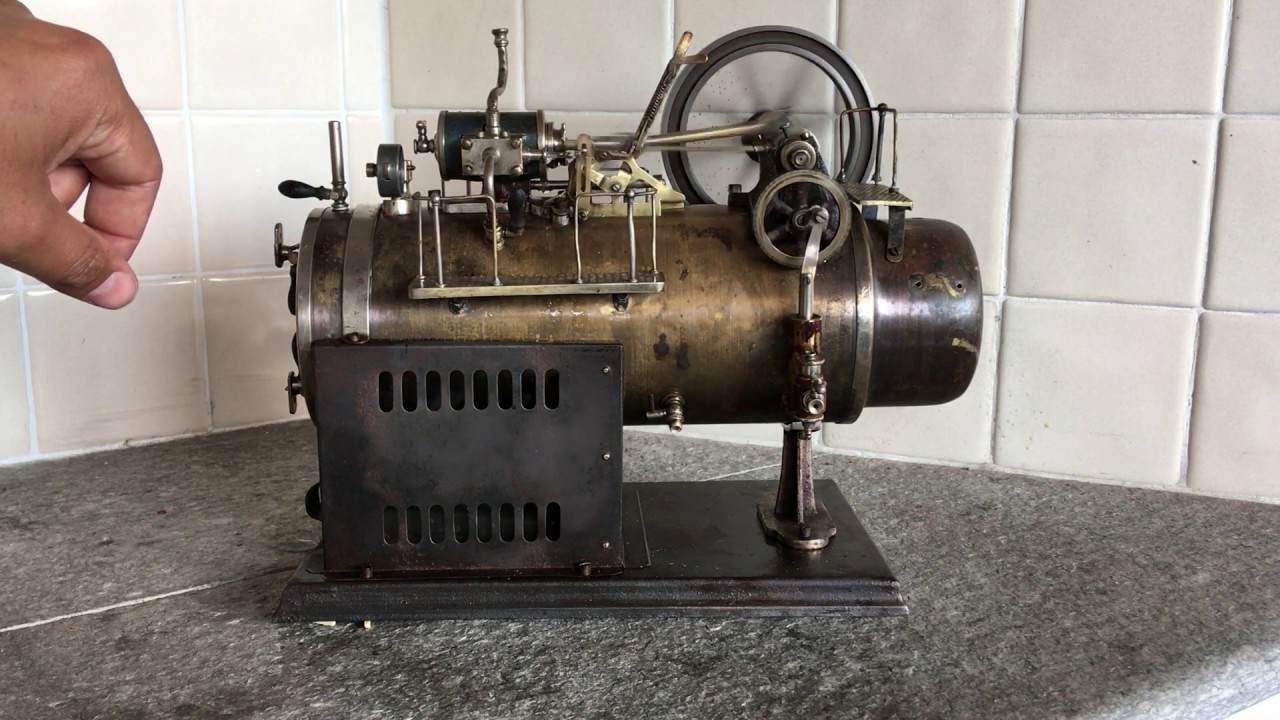 Josef Falk 456/3S - first steam test - YouTube