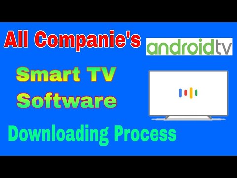 All companie's smart TV software downloading process - YouTube