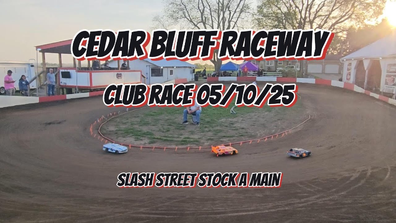 Cedar Bluff Raceway Club Race 05/10/25 Slash Street Stock A Main - YouTube
