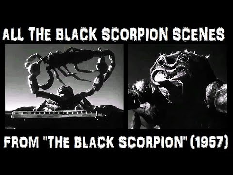 All the Black Scorpion Scenes From "THE BLACK SCORPION" (1957) - YouTube