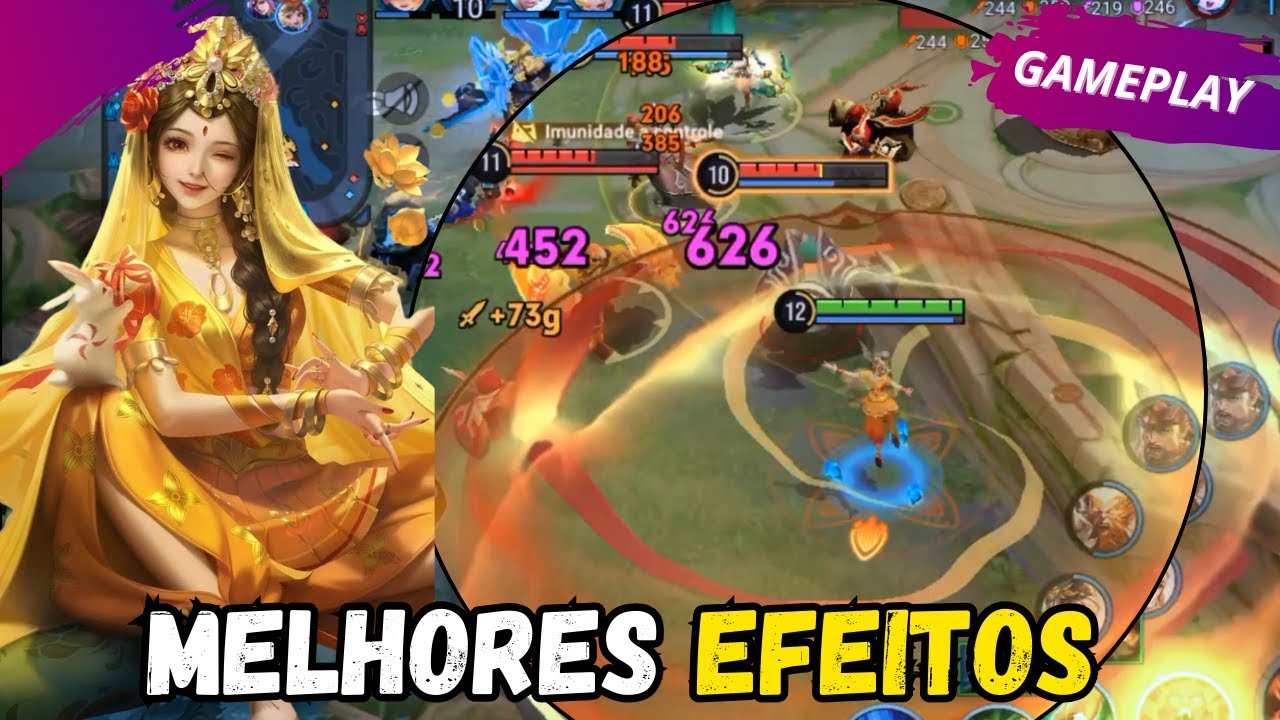 ARLI TEM A SKIN COM OS MELHORES EFEITOS | HONOR OF KINGS - YouTube