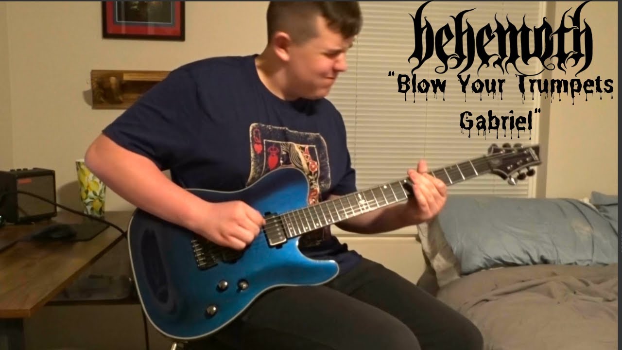 Behemoth - Blow Your Trumpets Gabriel - Guitar Cover - YouTube