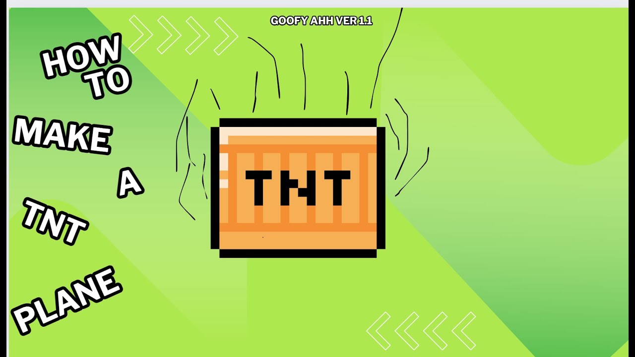 Minecraft TnT Plane Tutorial Goofy ahh ver 1.1 - YouTube