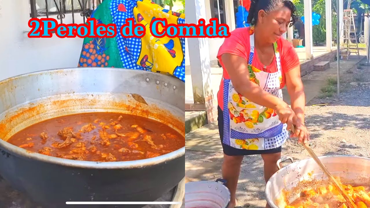 Tía Tomasa se Rifa Los 2Peroles de Comida😱 - YouTube