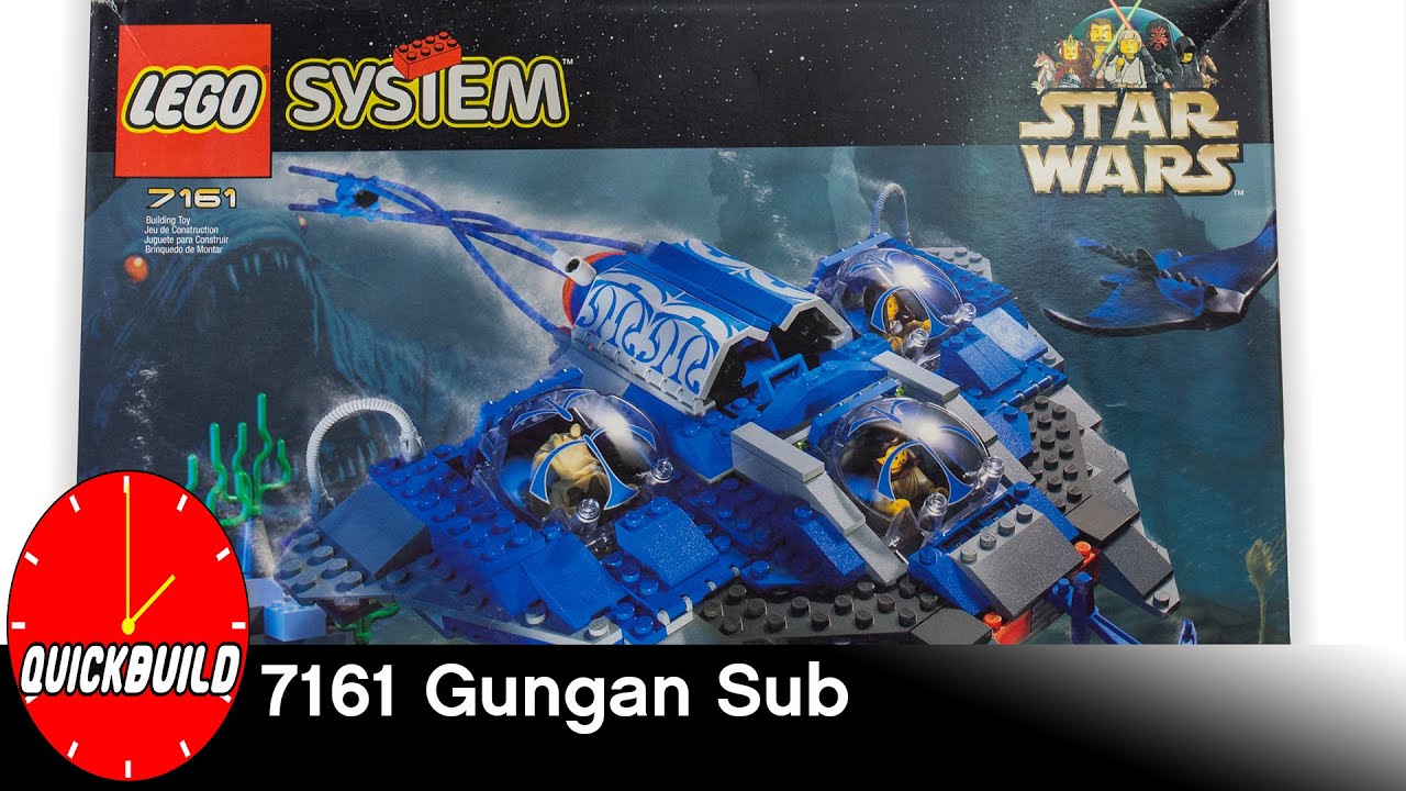 LEGO Star Wars 7161 Gungan Sub - Quick Build and Review - YouTube