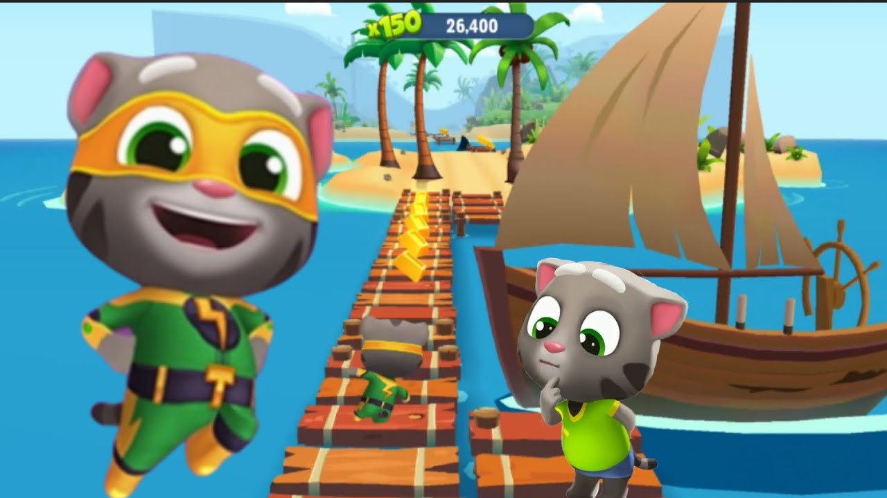 Talking Tom Super Tom Gold Run - New Funtastic Function Event Game ...