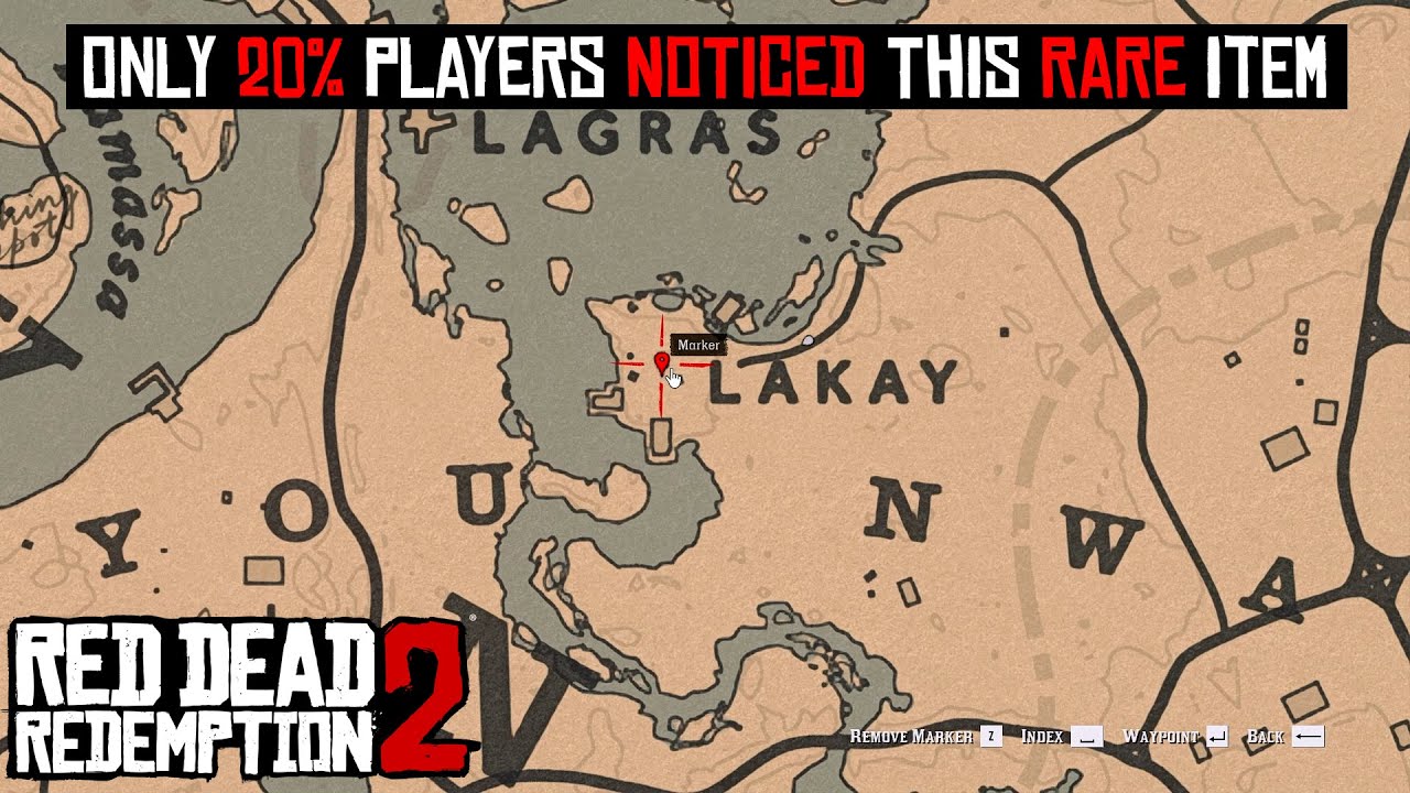 Only 20% Players Noticed This Rare Item - RDR2 - YouTube
