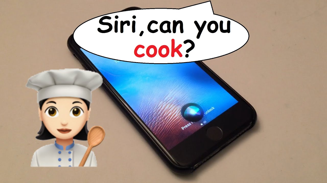 Hey Siri, can you cook? - YouTube
