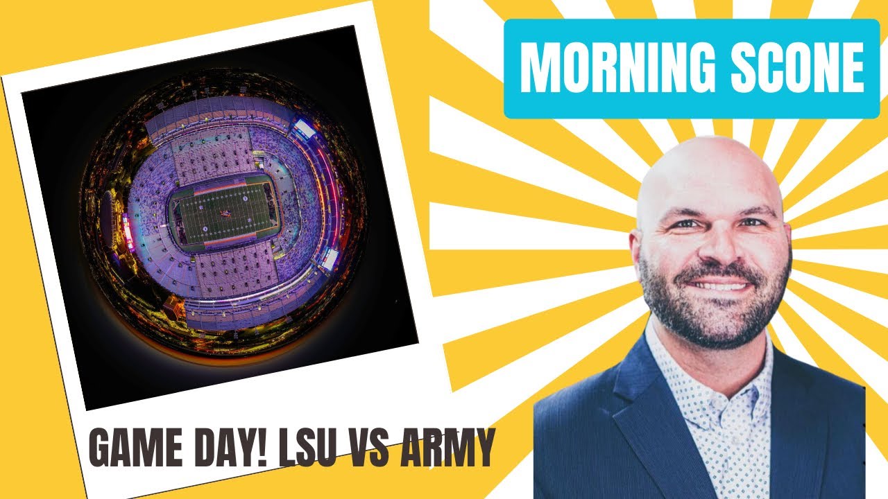 Morning Scone, Ep. 2086: GAME DAY! LSU vs. Army! - YouTube