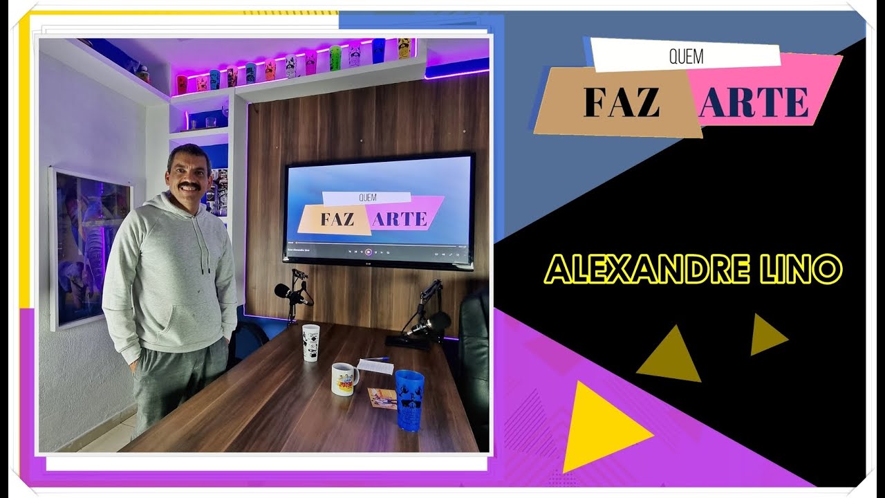 QUEM FAZ ARTE ENTREVISTA ALEXANDRE LINO - YouTube
