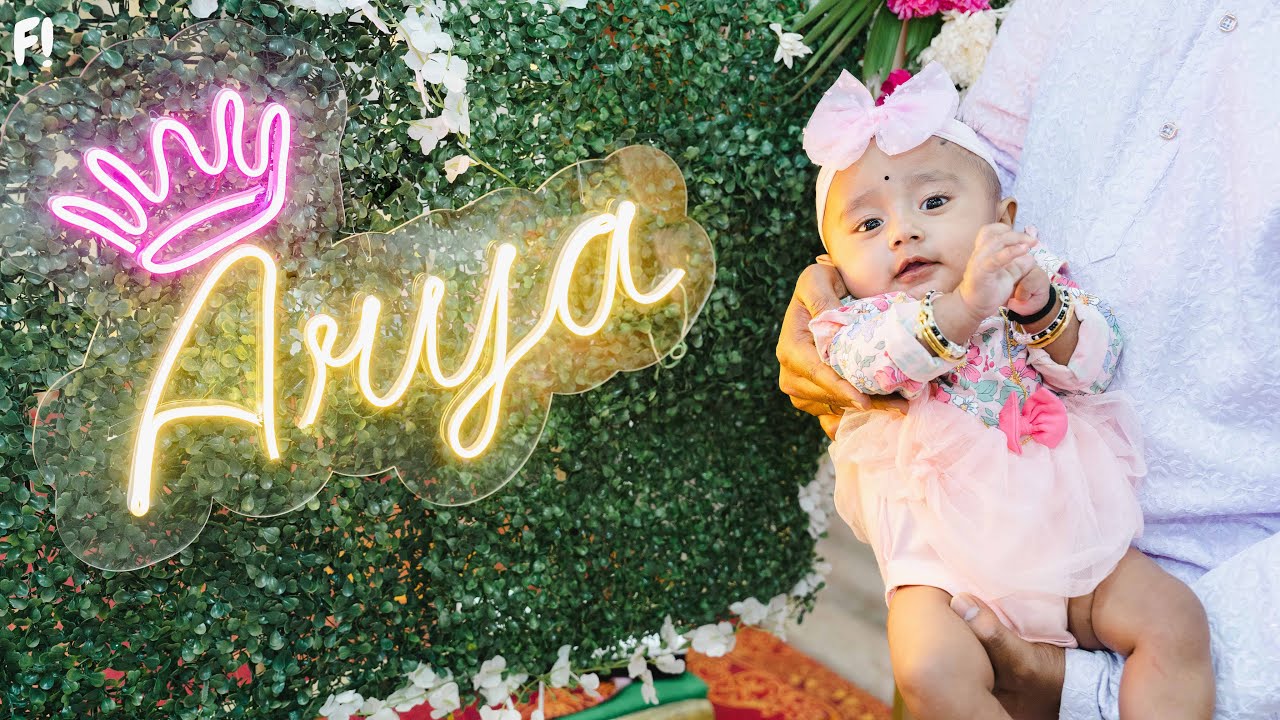 Arya Naming Ceremony Teaser | Flixbuzz Photography - YouTube