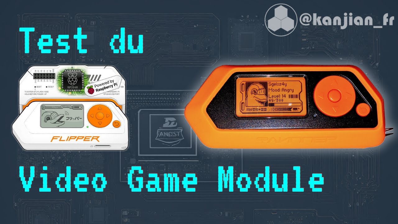 [FR] Video Game Module du #flipperzero premier retour et installation ...