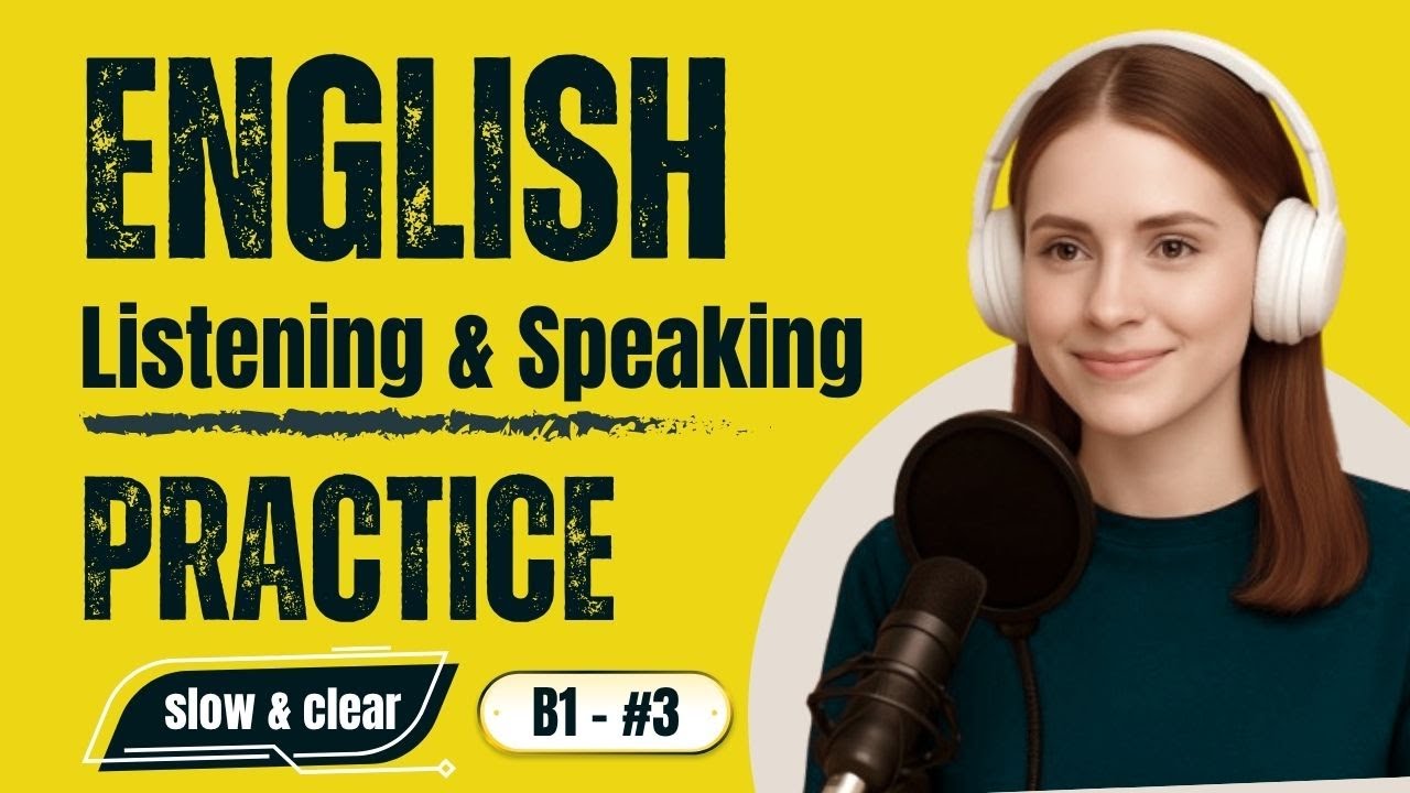 B1 English Listening Practice || Learn English with Podcast || Slow ...