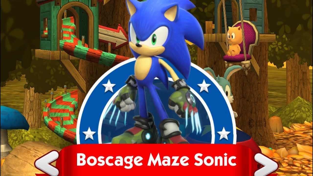 I ran 10,000,000 m as Bosscage Maze Sonic! - YouTube