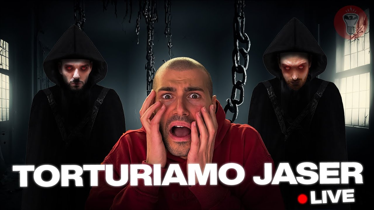 JASER SI SACRIFICA PER VOI IN LIVE - Torturato per Regalarvi Vita Nova ...