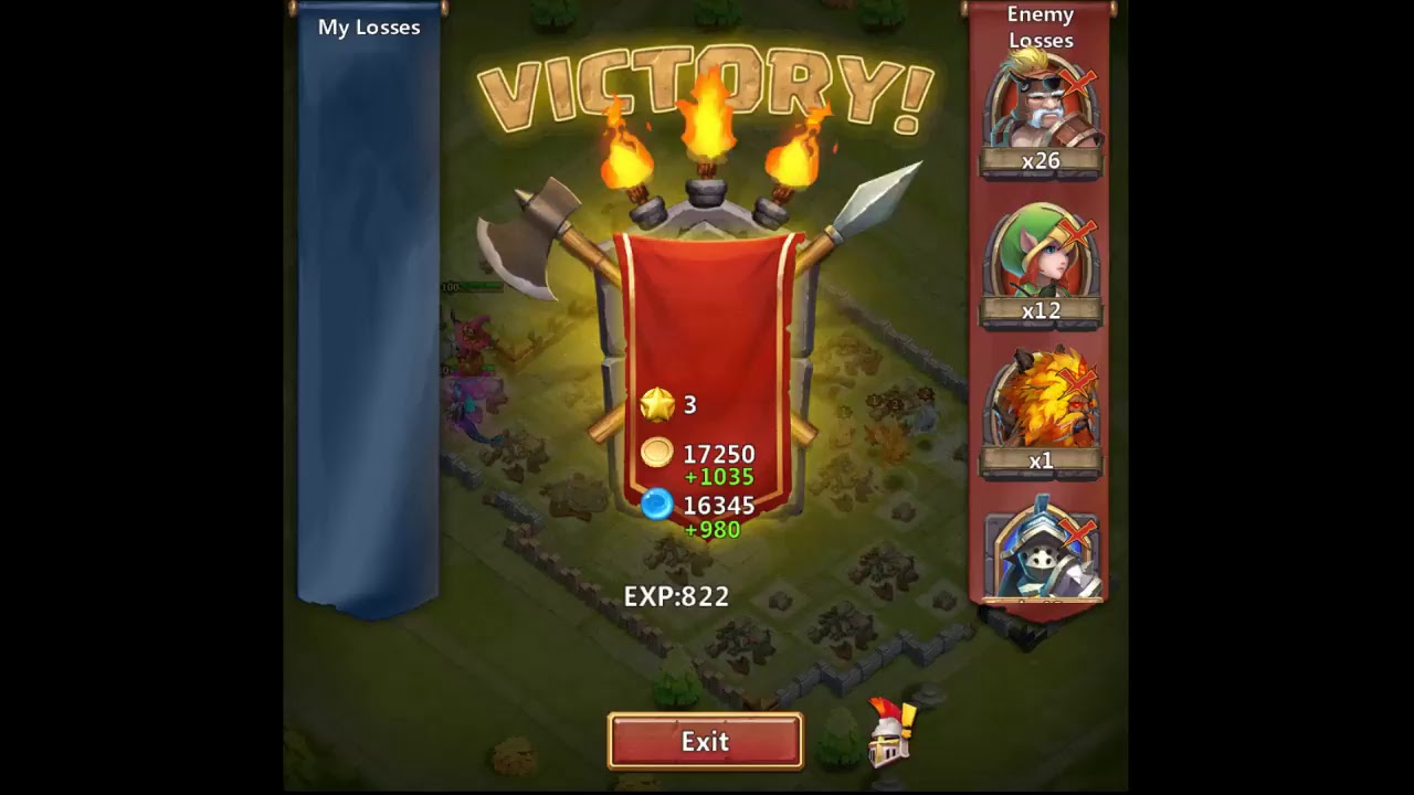 Castle Clash - Game Play - YouTube