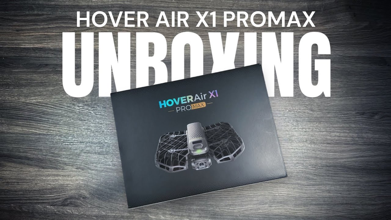 8K Hover Air X1 Pro Max Unboxing - YouTube