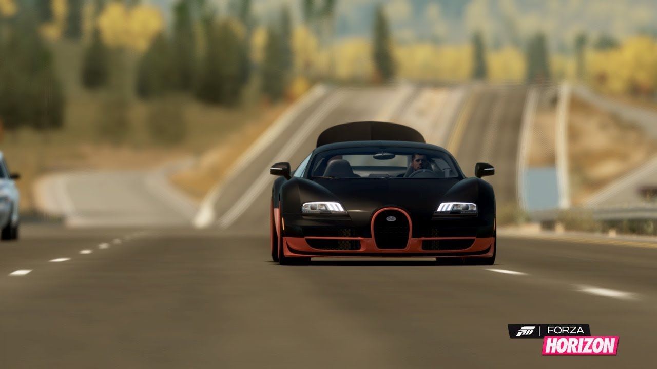 Forza Horizon 1000 Club - 1500 hp Bugatti Veyron Super Sport - YouTube
