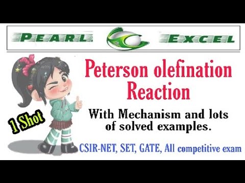 Excellent way to understand "Peterson Olefination Reaction" - YouTube