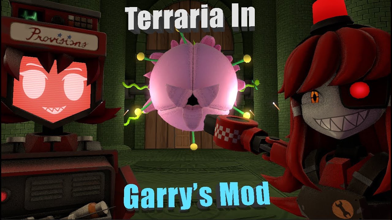 Fighting Terraria Bosses In Garry's Mod - YouTube