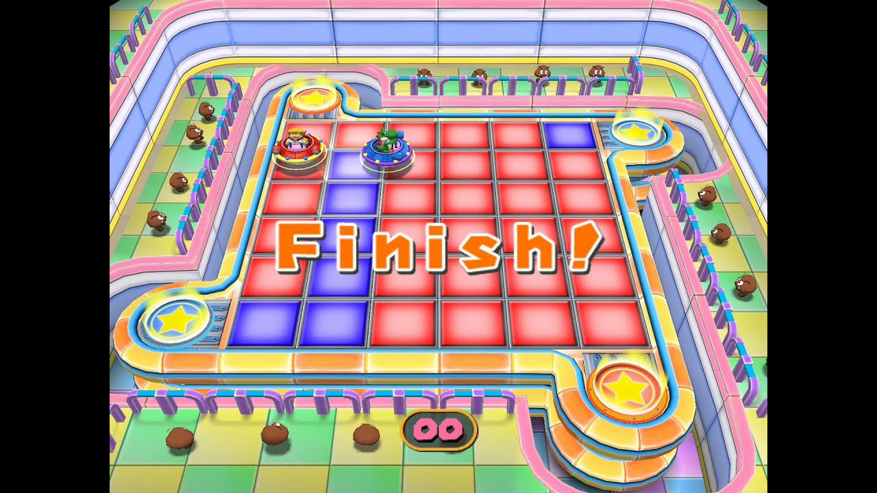 Mario Party 7 minigame: Light Speed 60fps - YouTube