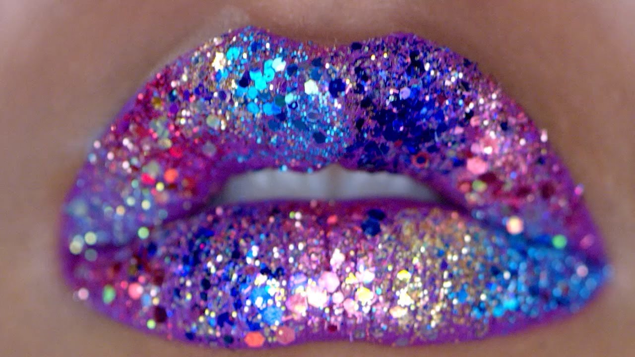 3d Mixed Glitter Lips Makeup Tutorial By Jennyhouse K Beauty Youtube