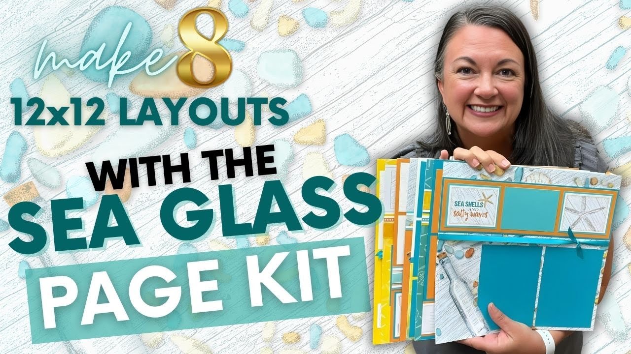 Sea Glass Page Kit Workshop - YouTube