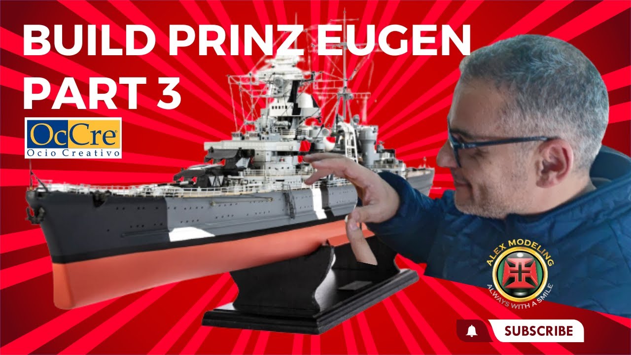 BUILD THE #occre #prinzeugen PRINZ EUGEN EPISODE 3 #epichistorytv - YouTube