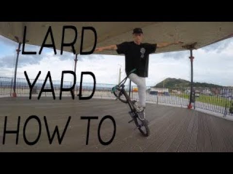 HOW TO FLATLAND BMX | LARD YARD - YouTube