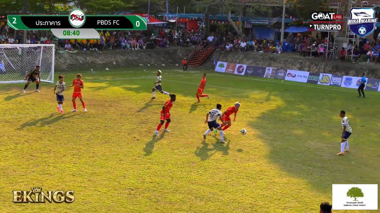 ไฮไลท์ [ ประภาคาร - PBDS FC ] รอบ 8 ทีม - YouTube