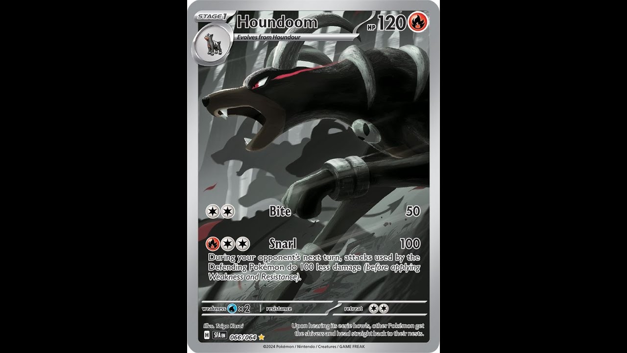 Houndoom (066/064) the Hidden Gem of Shrouded Fable? - YouTube