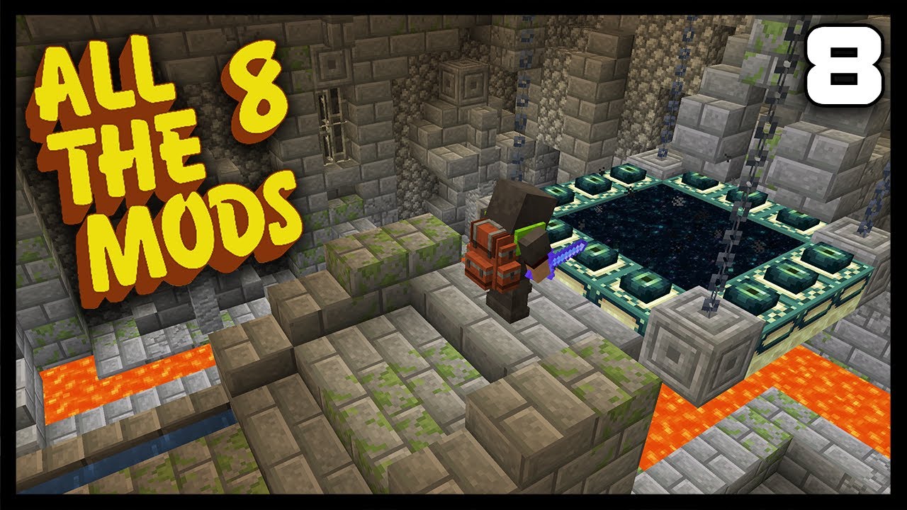 All the Mods 8: Episode 8 - Beware of Dragons! - YouTube