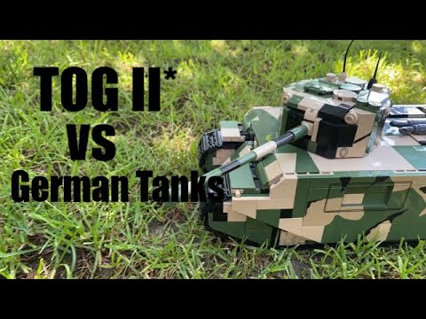 Tog II* vs German Tanks | Cobi Tank Battle Stop Motion WW2 - YouTube