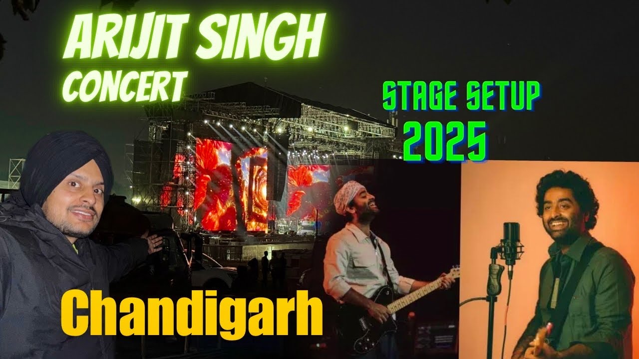 Arijit Singh Chandigarh Concert | UPCOMING | Arijit Singh Concert 2025 ...