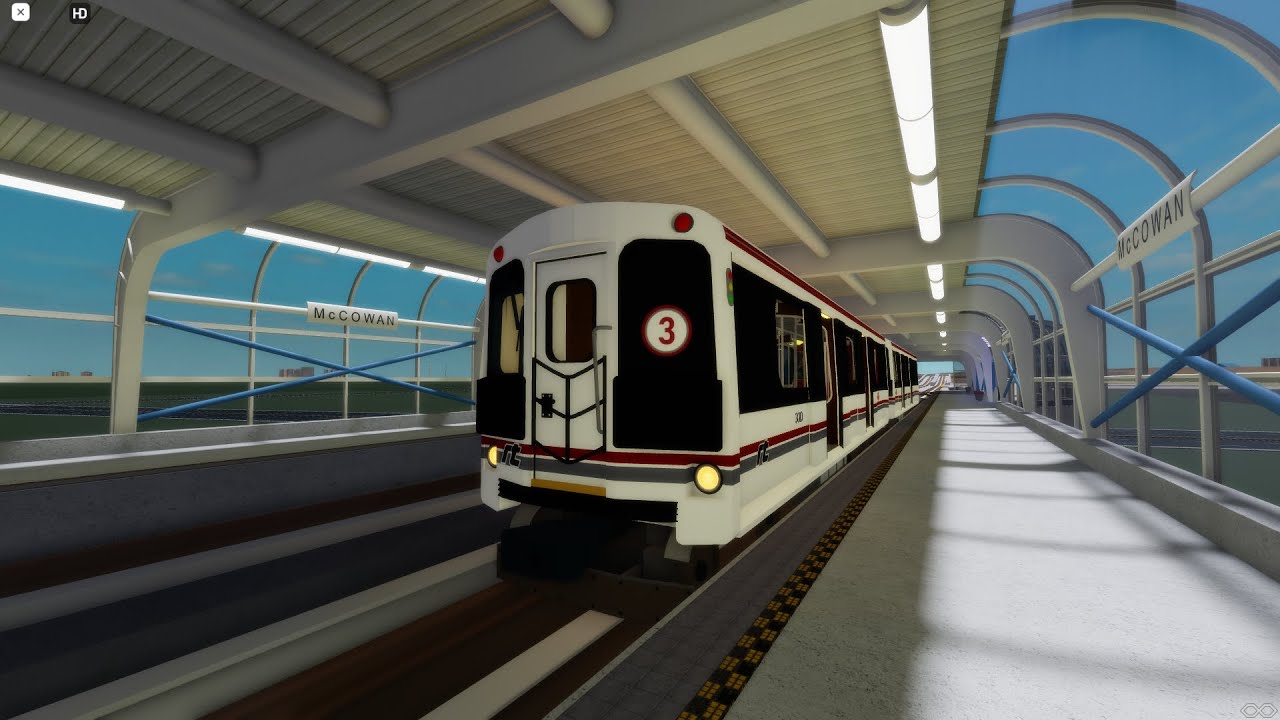 TTC Line 3 1985: Line 3 from Kennedy to McCowan - ROBLOX - YouTube