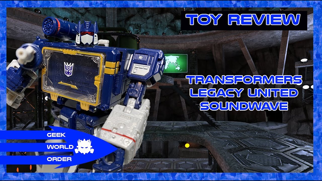 Transformers Legacy United Soundwave - YouTube