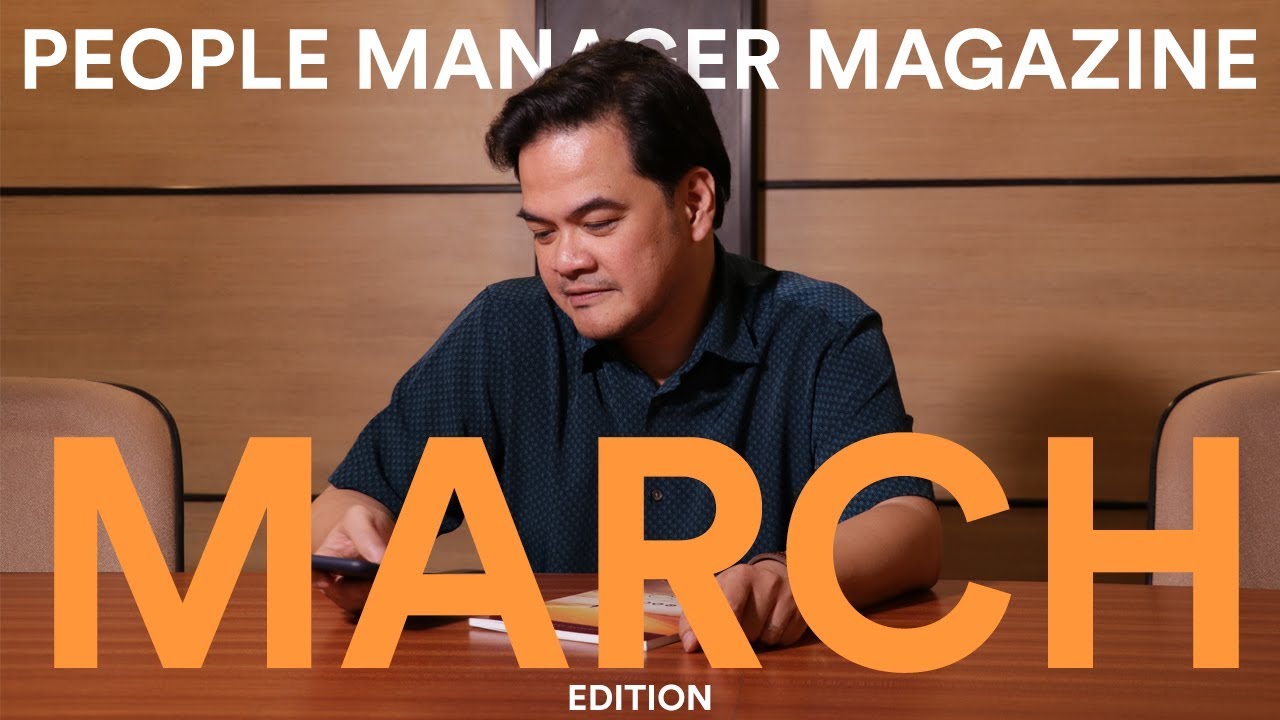 People Manager Magazine - March (Editor's Insight) - YouTube
