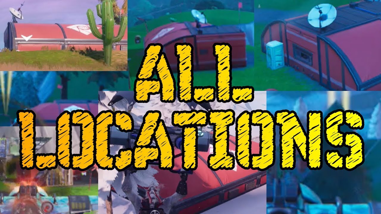 VISIT ALL EXPEDITION OUTPOSTS WEEK 7 CHALLENGE - Fortnite Season 7 ...