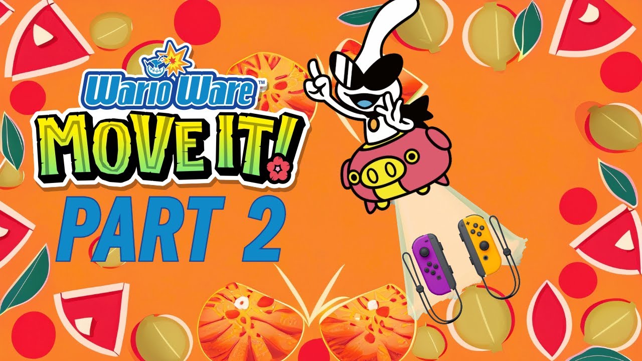 My Joy-Cons Got ABDUCTED by a Fruity Alien! Warioware Move It! Part 2 ...