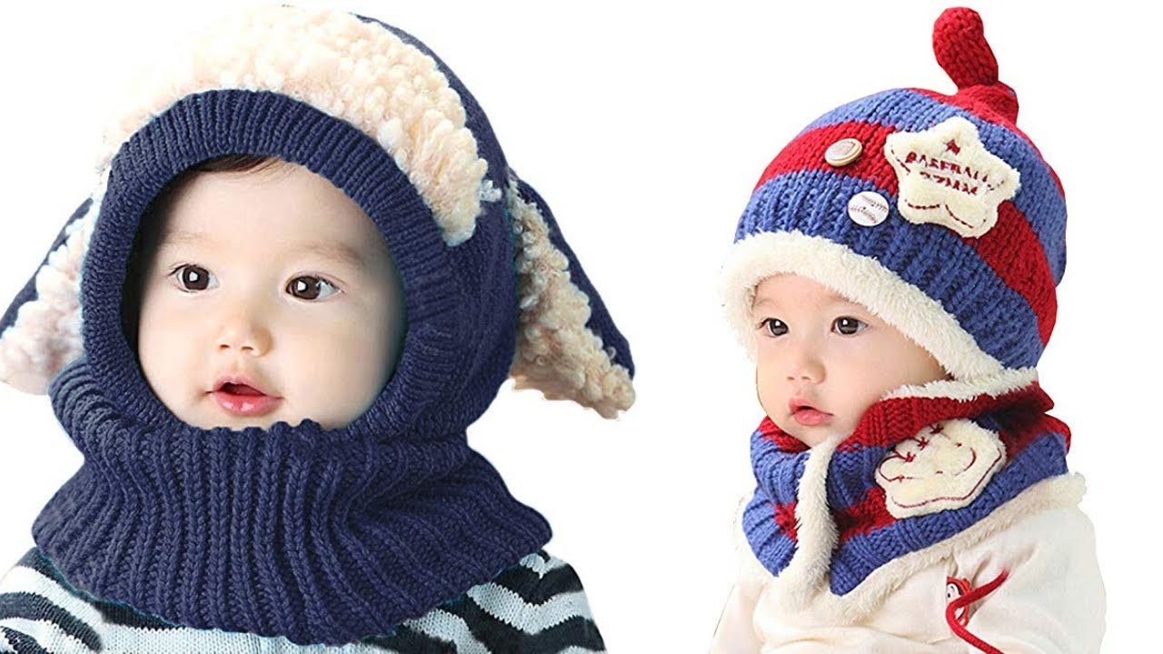 Kids comfortable winter cap collection on amazon//Buy online - YouTube