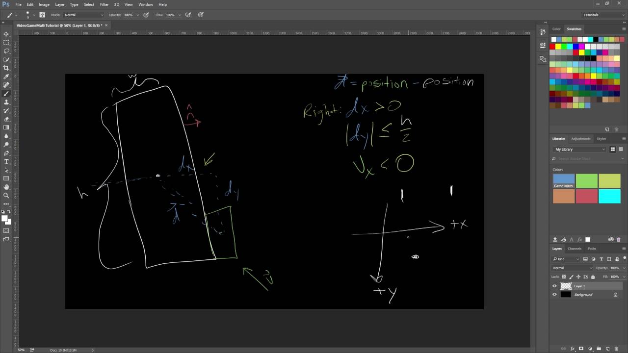 [Game Algorithms] 01 - Rectangle Collision Normal - YouTube