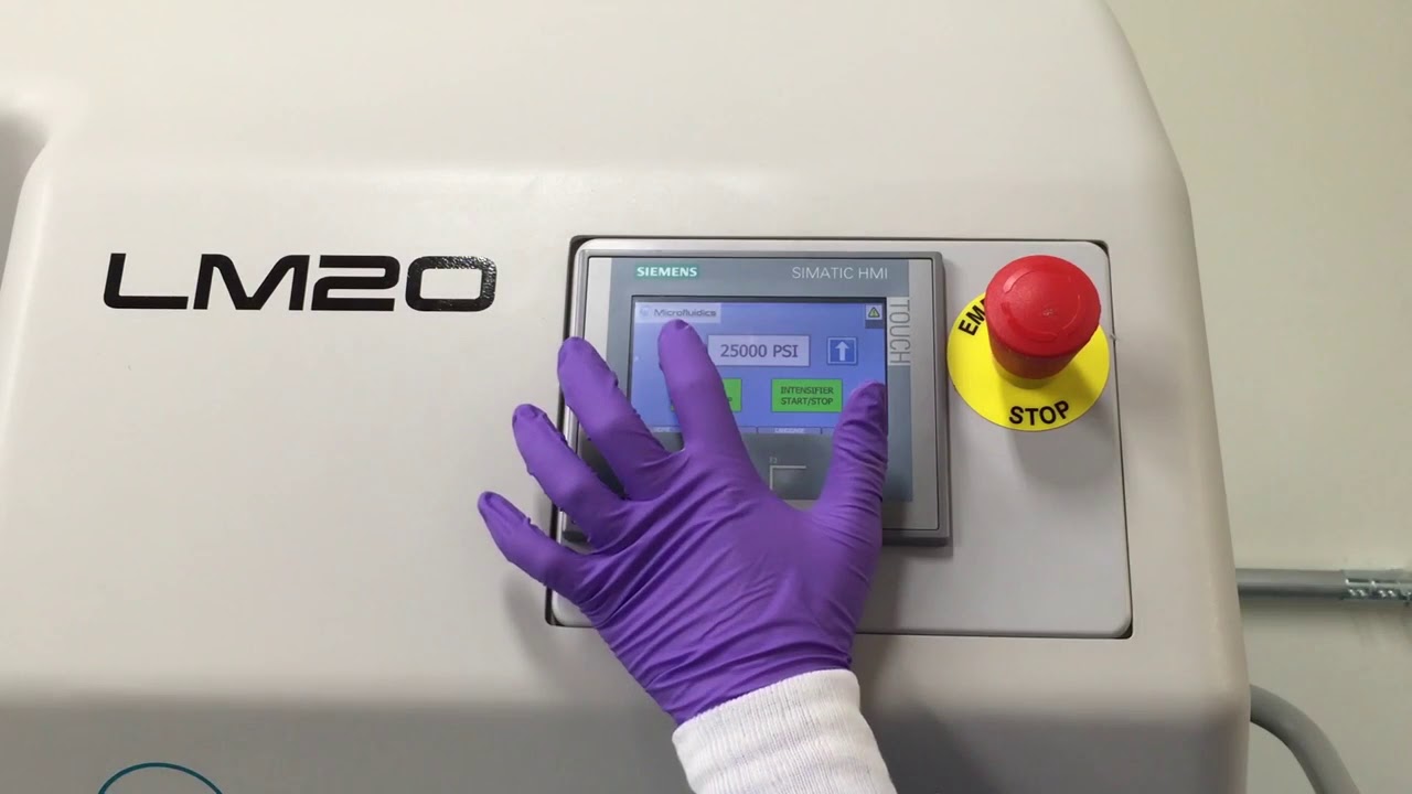 LM20 Microfluidizer Processor Introduction - YouTube