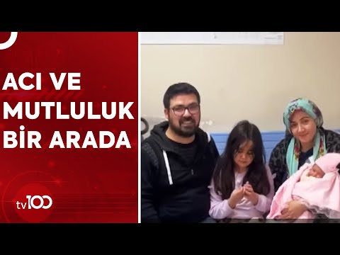 Depremden Sağ Kurtulan Anne Doğum Yaptı | Tv100 Haber