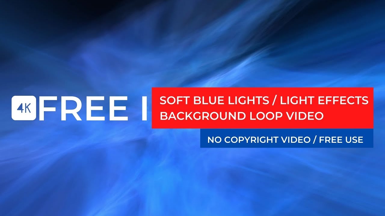 [FREE] Soft Blue Lights Video |4K| Loop Video(No Copyright) # ...