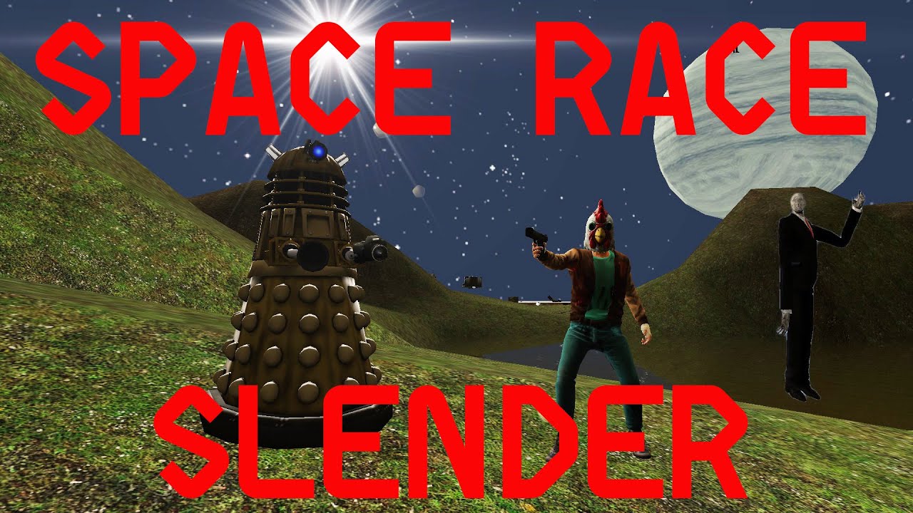 Slender Man ~ SPACE RACE ~ Gmod Challenge - YouTube