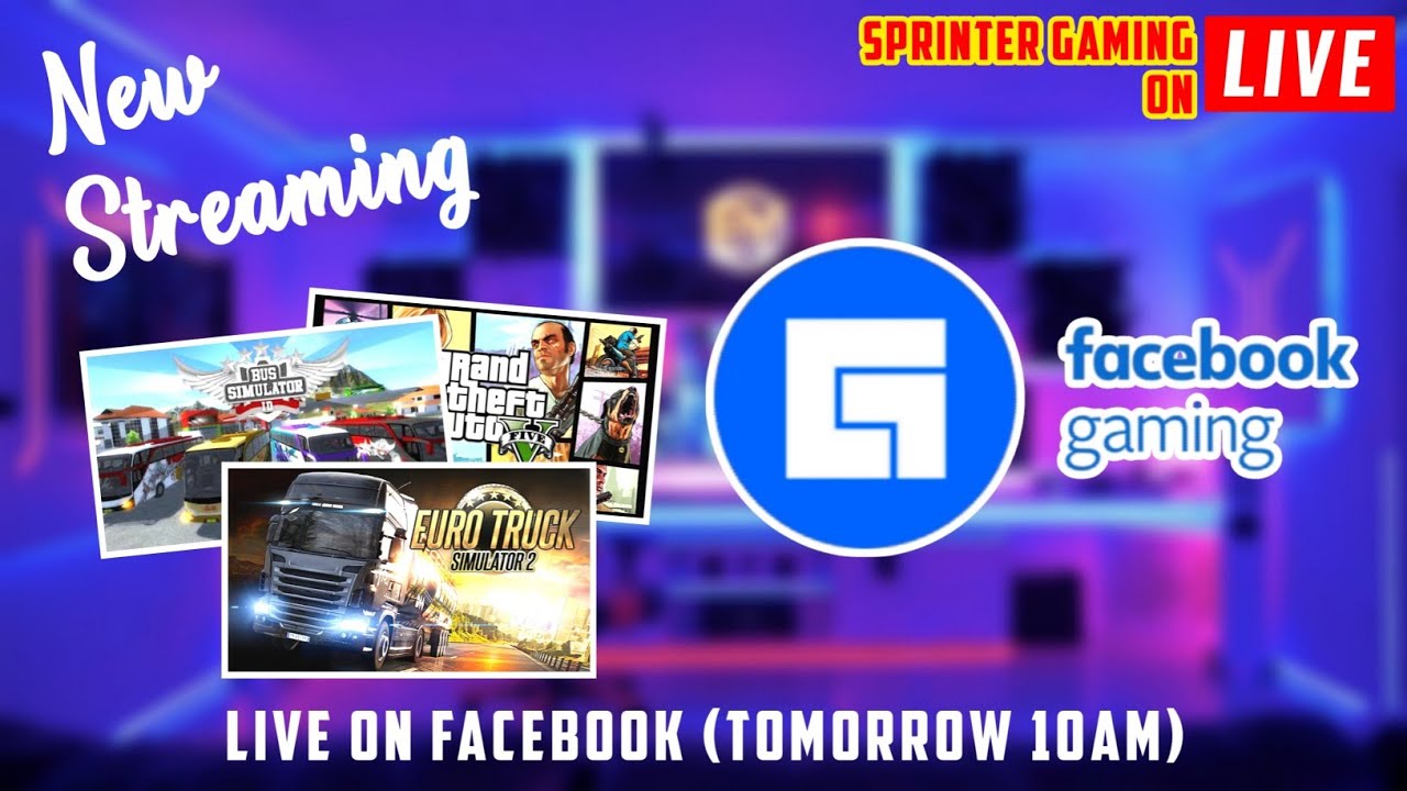 Our channel new update 💥 Live on Facebook Gaming | Sprinter Gaming on ...
