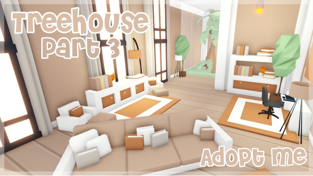 Family TreeHouse Part 3 - House build - Minami Oroi Adopt me - YouTube