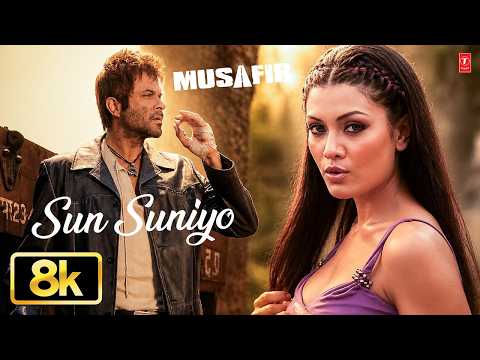 8K Remastered | Sun Suniyo | Hema Sardesai | Musafir | Sanjay Dutt, Anil Kapoor, Koena Mitra | 4K