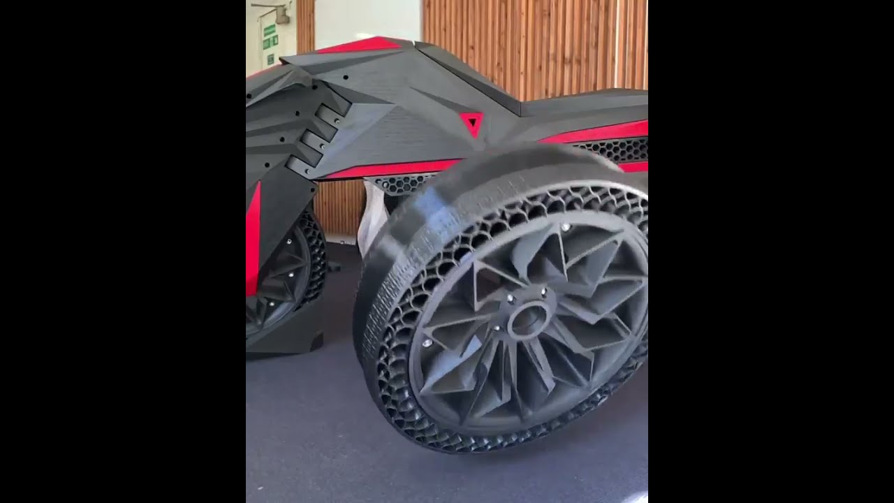 Check out this 3D printed tyre design - YouTube